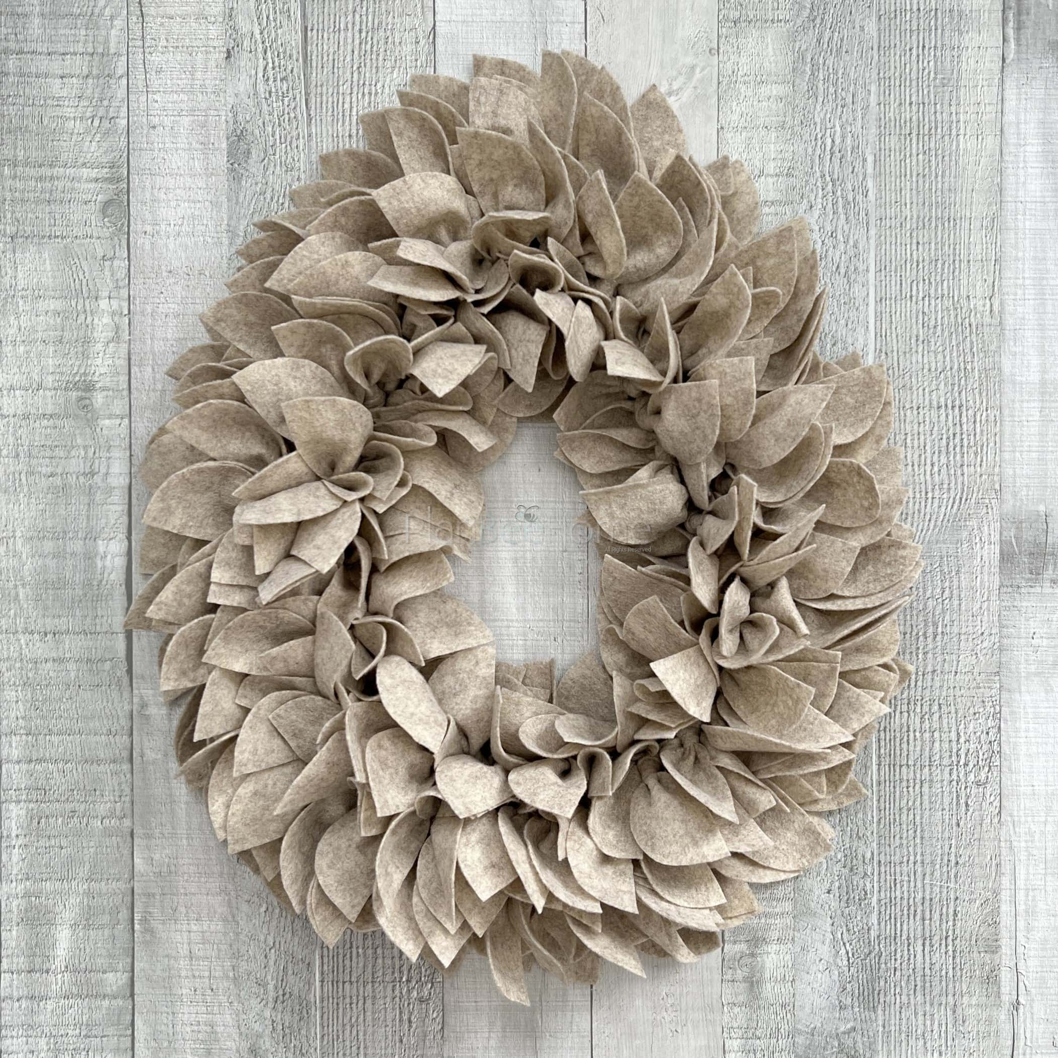 Wreath Sizes and Shapes • Plan Bee Home